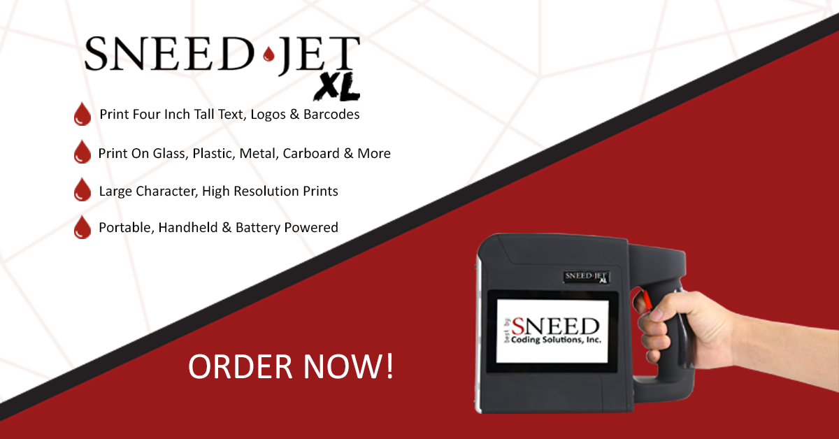 SNEED-JET® XL Handheld Printer: The Portable Solution for Large Character Printing